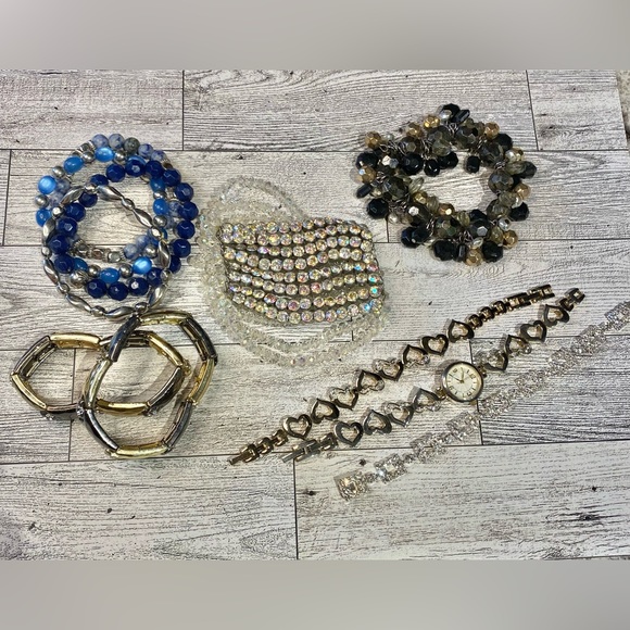 Jewelry | Bracelet Bundle And 1 Wrist Watch | Poshmark